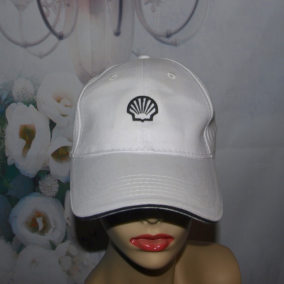 Apollo | Accessories | Shell Oil Gas Hat Embroidered Baseball Cap ...